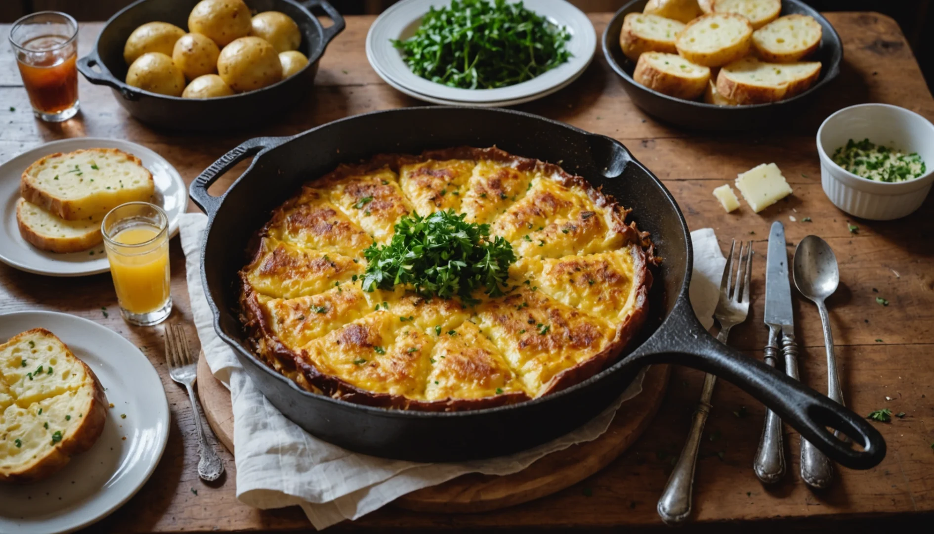 Truffade au cantal : plat auvergnat savoureux